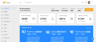 JustDo Admin - FreeHTML5.co
